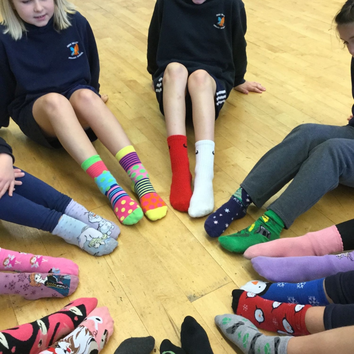 Nene Valley Primary School - Odd socks, odd people, all different